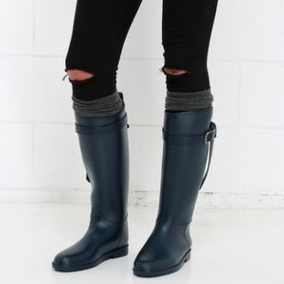 Dirty Laundry | Shoes | New Dirty Laundry Riff Raff Blue Tall Rain ...